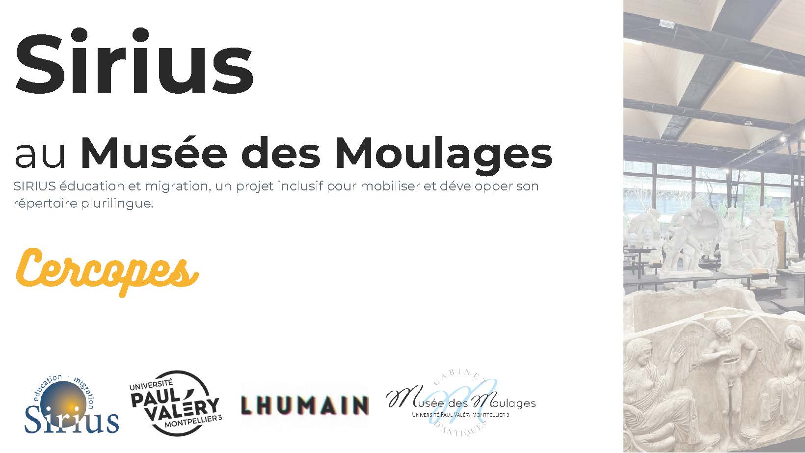 Espace Vidéo - Sirius Au Musée Des Moulages : Cercopes